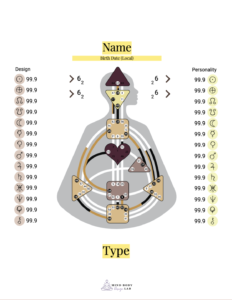 How to Read Your Human Design Chart: Cheat Sheet